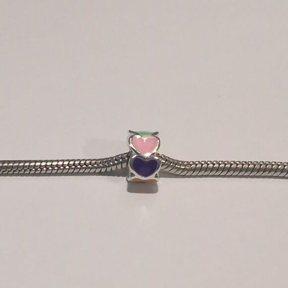 Pandora | Jewelry | Silver Colorfulhearts Spacer Charm For Pandora ...
